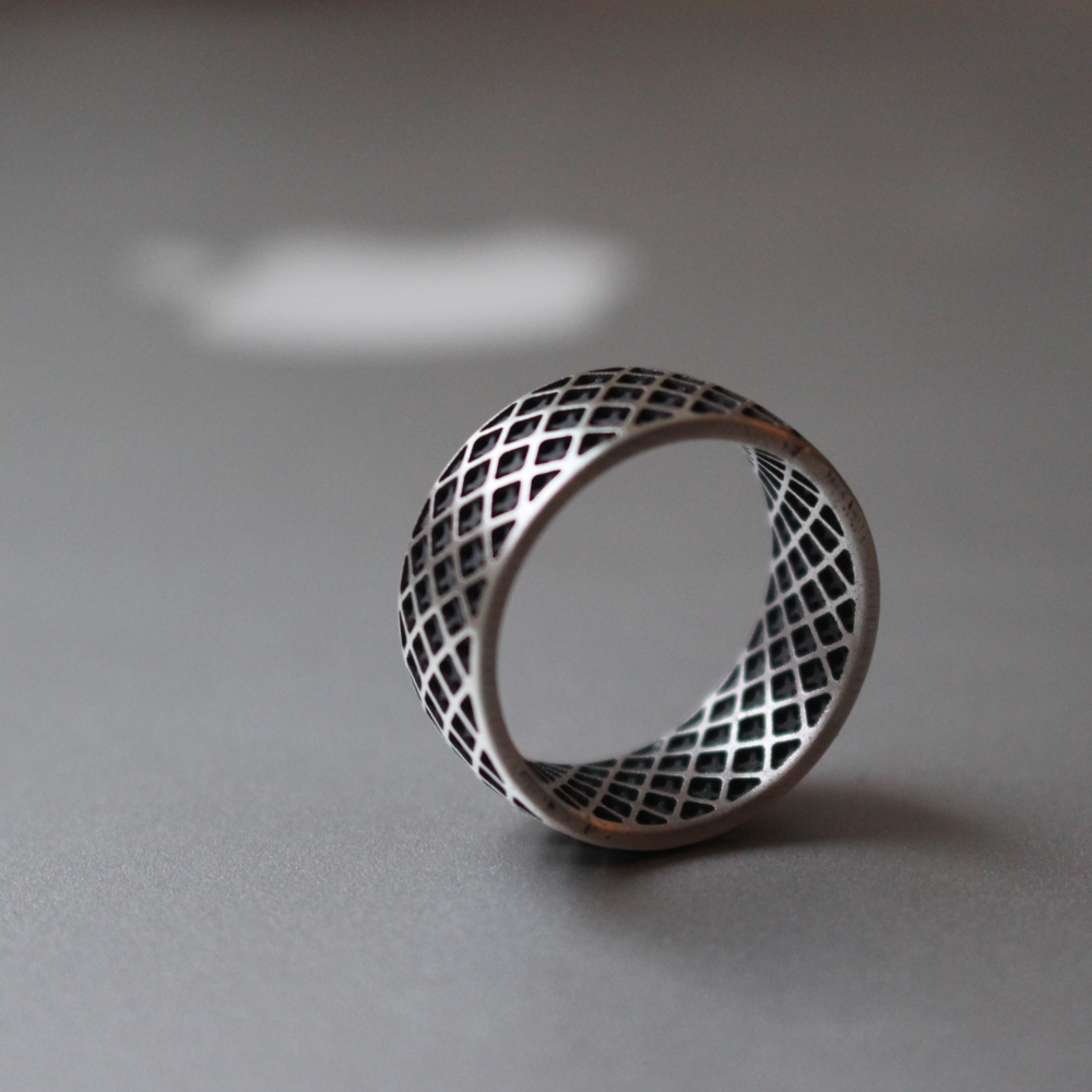 Grid Ring – Derek Lloyd Designs